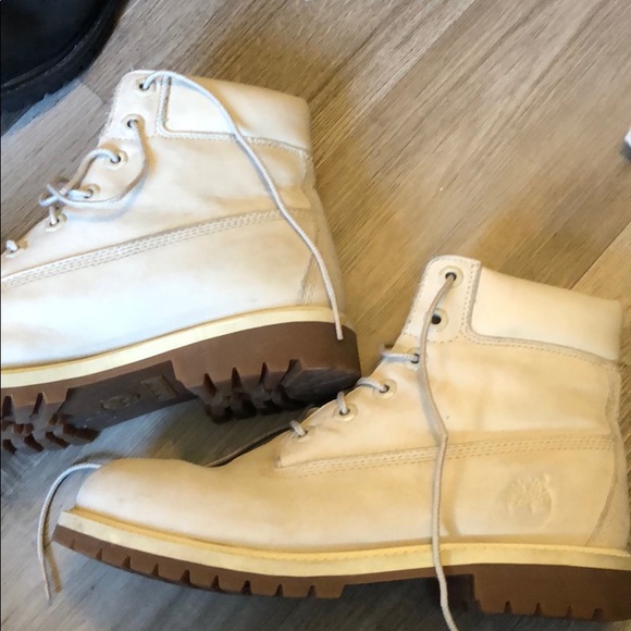 Timberland | Shoes | Beige Timberland Boots | Poshmark